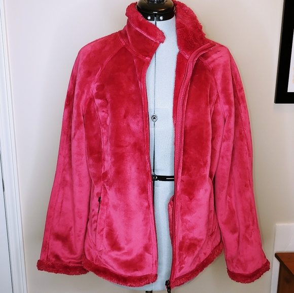 GreenTea | Jackets & Coats | Green Tea Rose Velvety Soft Zip Up Jacket ...
